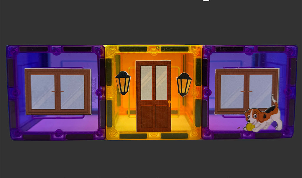 Reusable Decals for Customizing Magnetic Tiles, Plastic Bricks, and ...